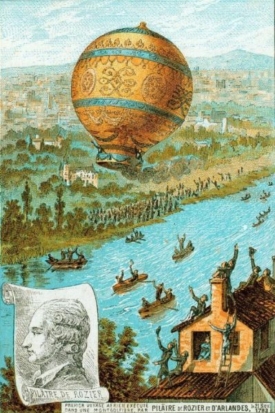 21 novembre 1783 : premier vol humain en montgolfière ! – Mondial Air ...