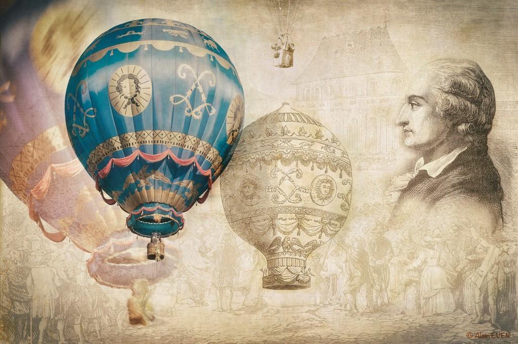 21 novembre 1783 : premier vol humain en montgolfière ! | Grand Est ...